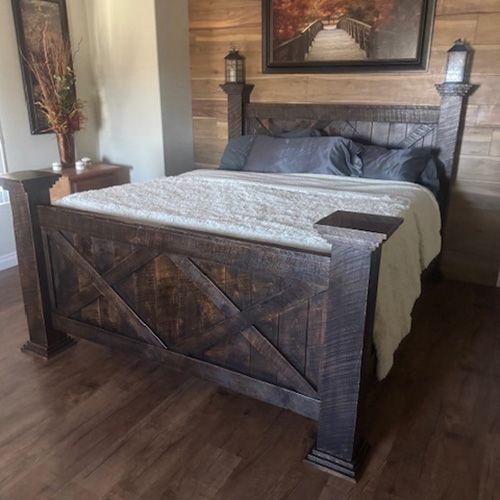 rustic beds