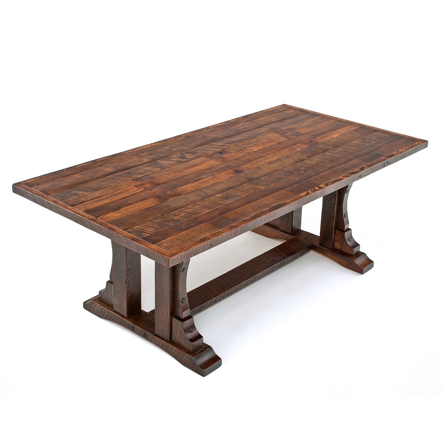 rustic dining table oak