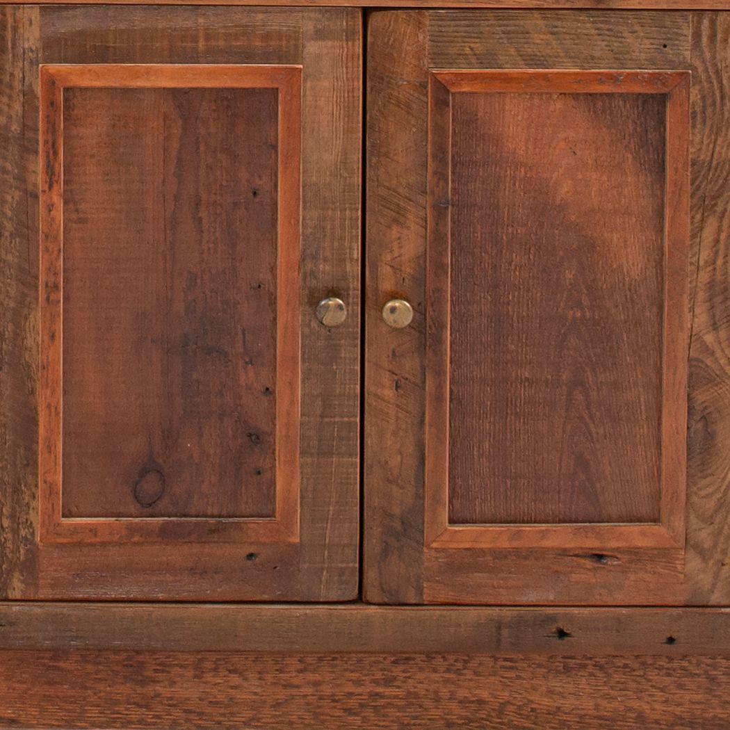 Reclaimed Barnwood Rustic Linen Closet