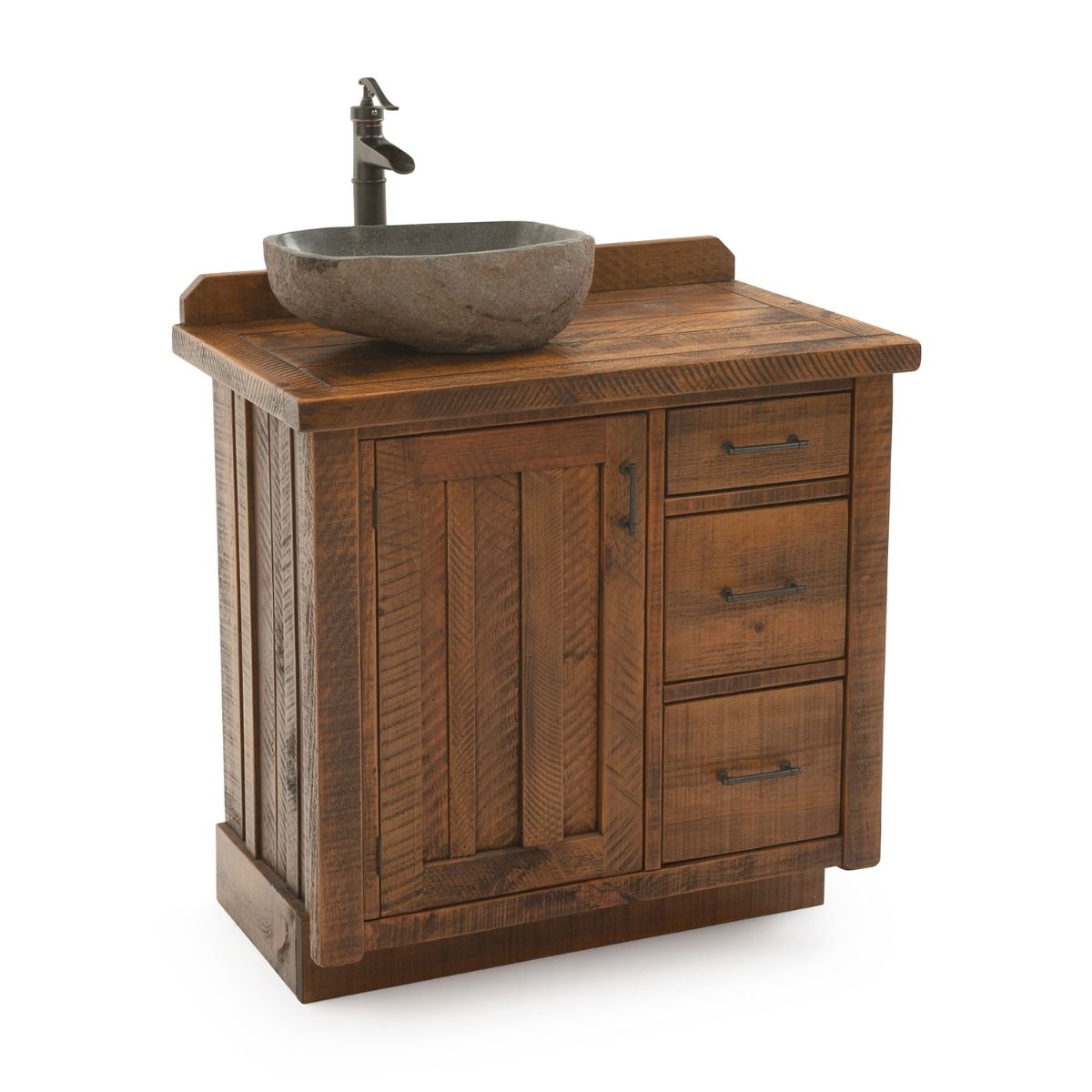 Timberland Rustic Barnwood Vanity