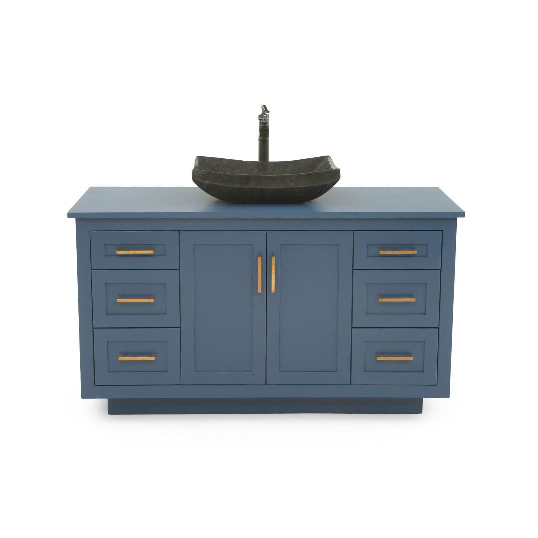 Modern Blue Vanity