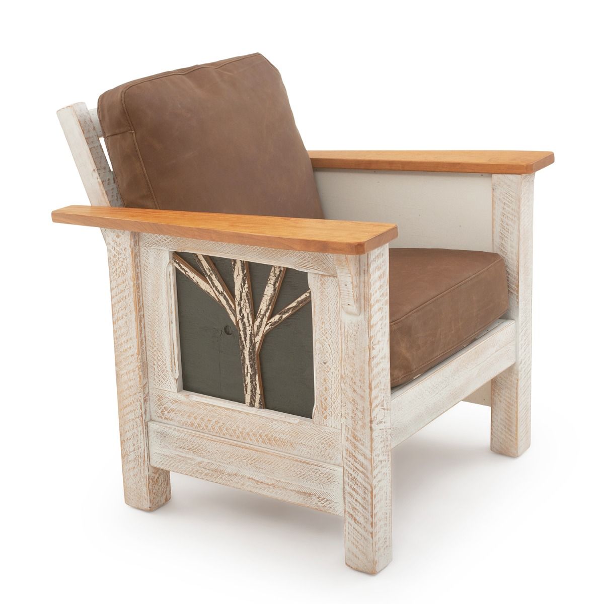 Rustic Barnwood Lounge Chair
