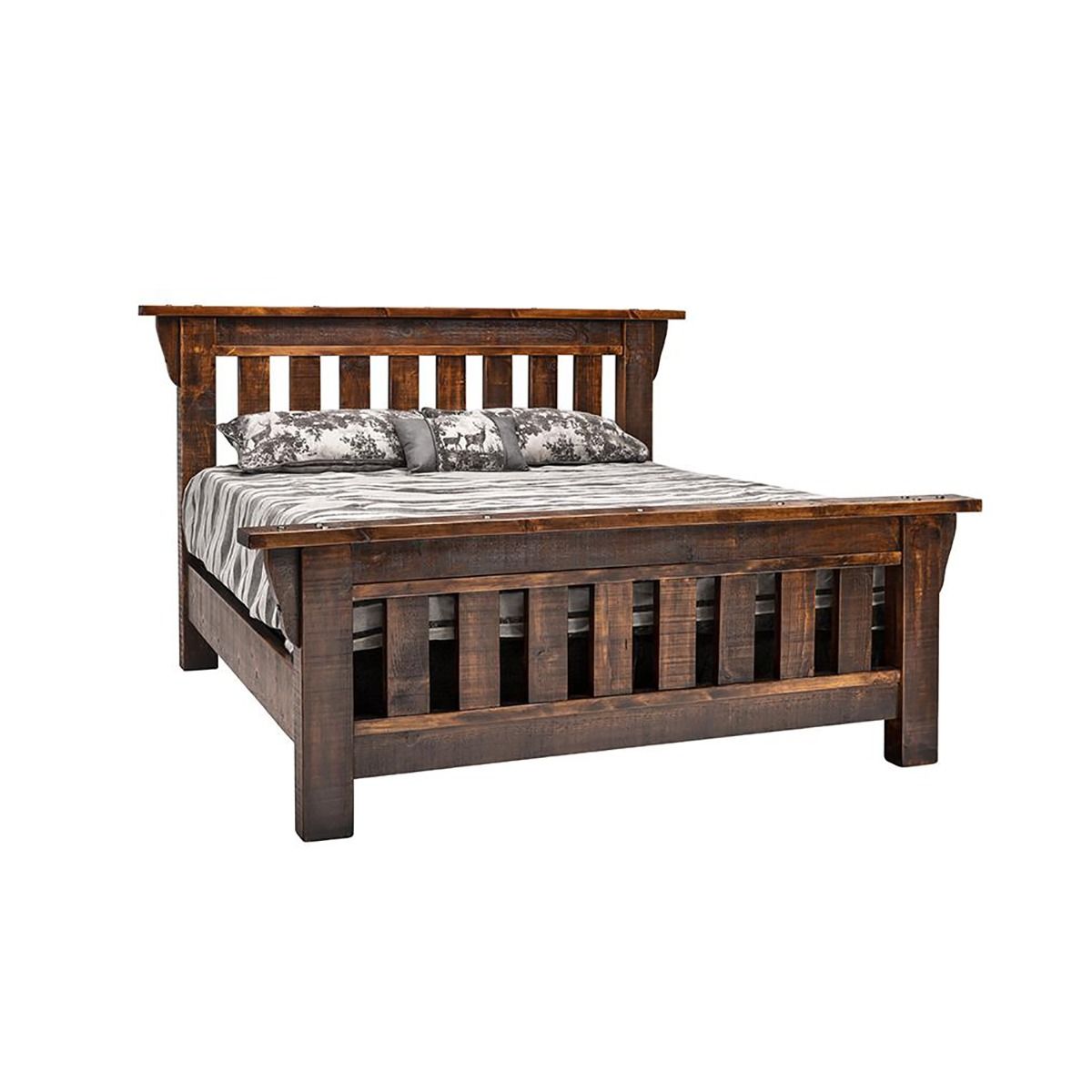 Woodland Park Rustic Spindled Bed