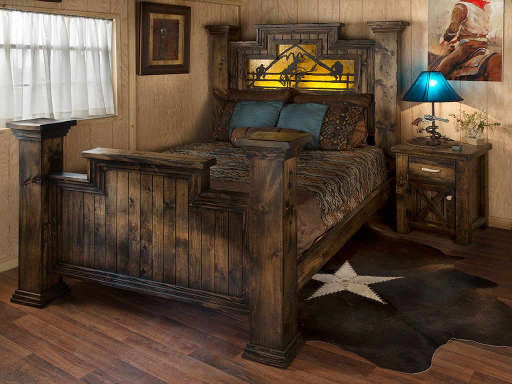 rustic western bedroom furniture