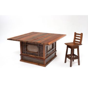 Rustic Kitchen Tables: Country Style, Log, & Western Kitchen Tables