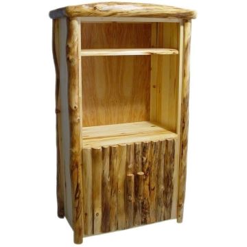 Rustic Log Entertainment Centers & TV Stands