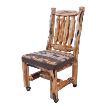 Log & Wood Desk Chairs: Country Office Desk Chairs, Rustic Executive Chairs