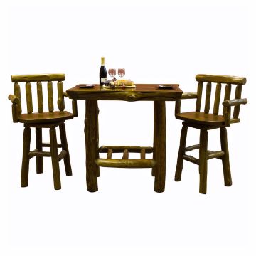 Rustic, Modern, and Natural Wood Pub Tables