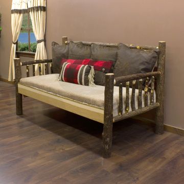 Rustic Log Daybed for the Log Cabin and Rustic Lodge Home