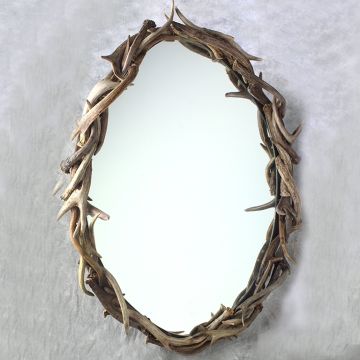 Log Mirrors, Wood Mirrors, Wood Framed Mirrors, Cabin Mirrors, Rustic ...