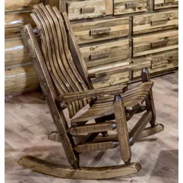 Log Glider - Rocking Chair, Log Rocking Chairs & Rustic Rocking Chairs ...