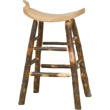 Rustic Bar Stools and Log Bar Stools