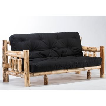 Log Futons & Rustic Sleeper Sofa Styles: Rustic Futon & Log Futon Sofas