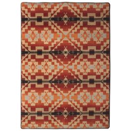 Life Path Fire Transparency Rug