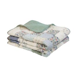 April Patch Throw Blanket