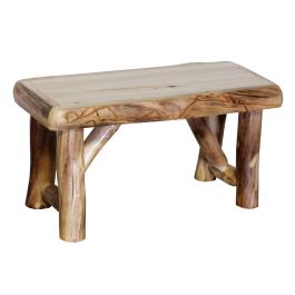 Beartooth Aspen Log Benches