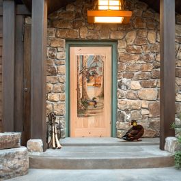 rustic front door ideas