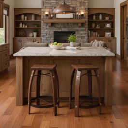 rustic counter top stools